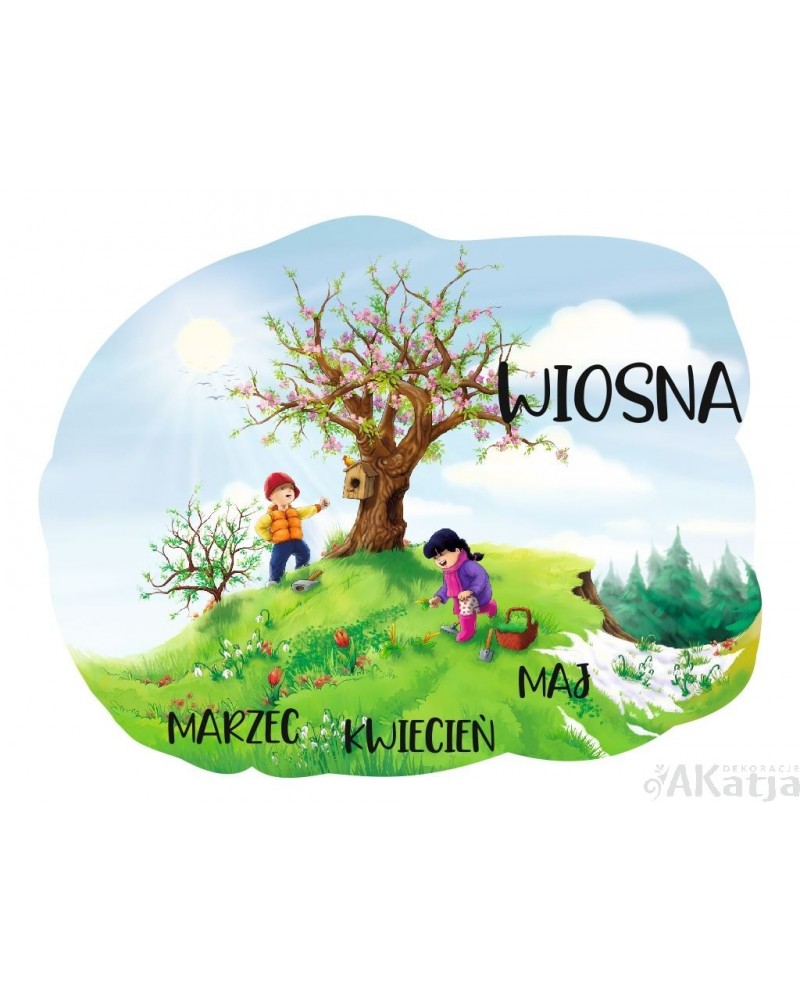 Wiosna - 4 pory roku z opisem - Akatja